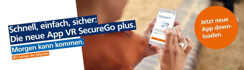 Die neue VR SecureGo plus App - Raiffeisenbank München-Nord eG